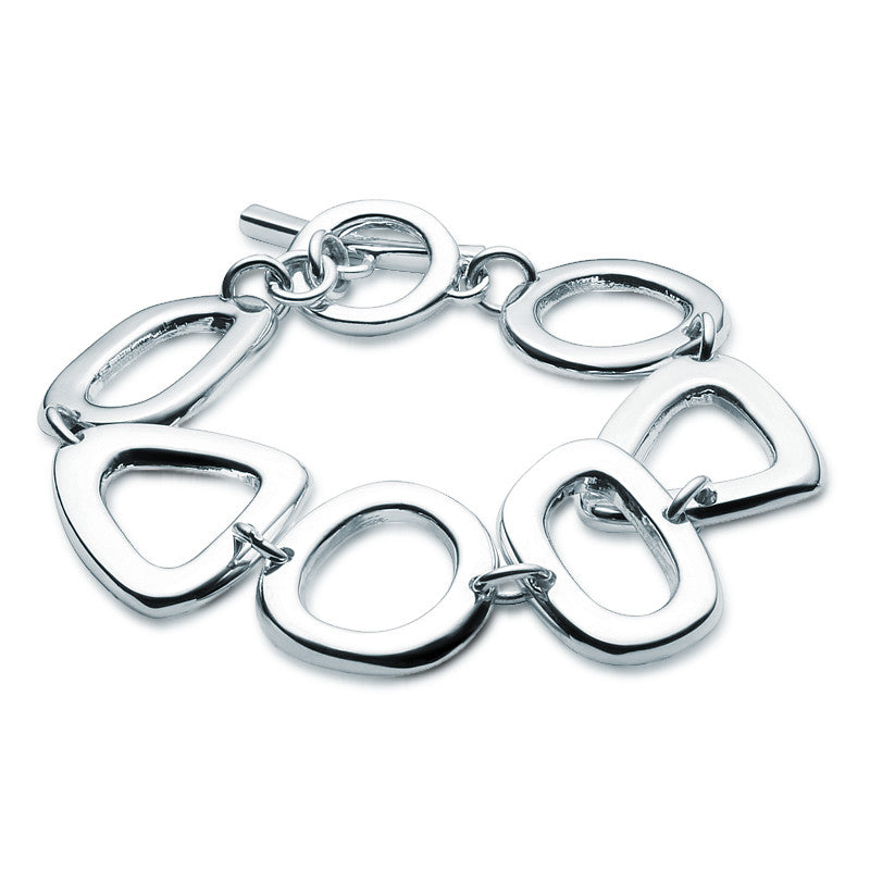 Silver Shapes Bracelet | Zaffre Jewellery Australia